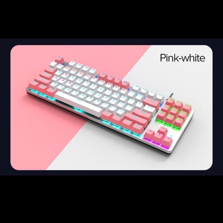 Altec Lansing RGB Gaming Keyboard with Metal Panel, Compact Mechanical ...