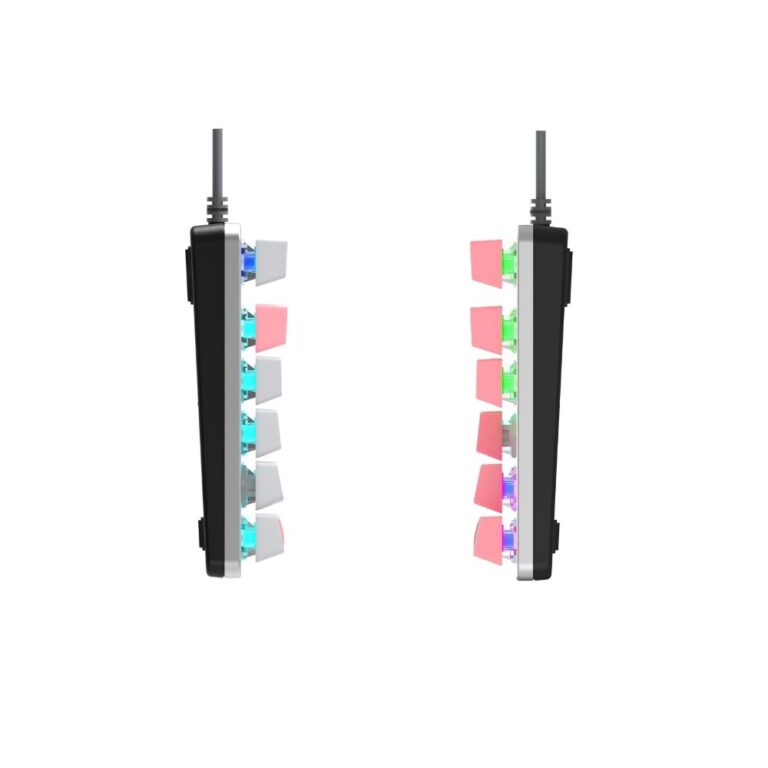 Altec Lansing RGB Gaming Keyboard with Metal Panel, Compact Mechanical ...