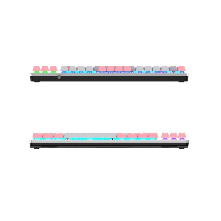 Altec Lansing RGB Gaming Keyboard with Metal Panel, Compact Mechanical ...