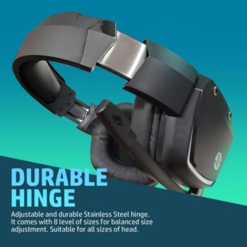 HP H320 Wired Gaming Headset 3.5mm Audio Jack with Hard Rock Bass and ...