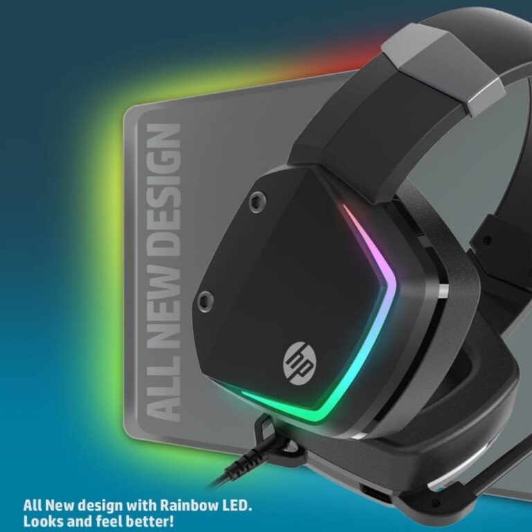 HP H320 Wired Gaming Headset 3.5mm Audio Jack with Hard Rock Bass and ...