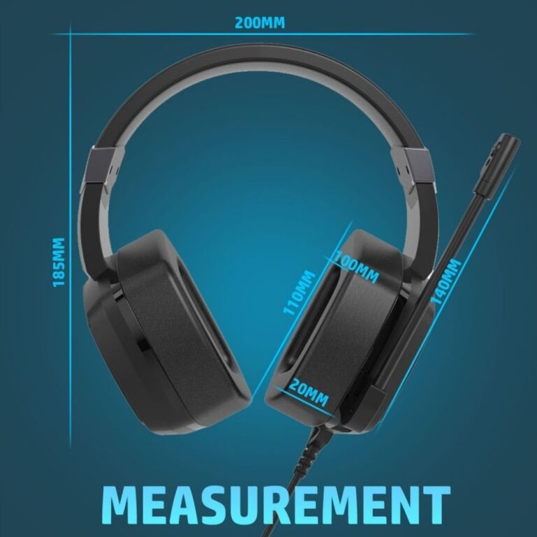 HP H320 Wired Gaming Headset 3.5mm Audio Jack with Hard Rock Bass and ...