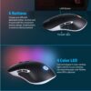 HP M280 USB Wired Gaming Mouse with RGB, DPI Up to 2400, Optical ...