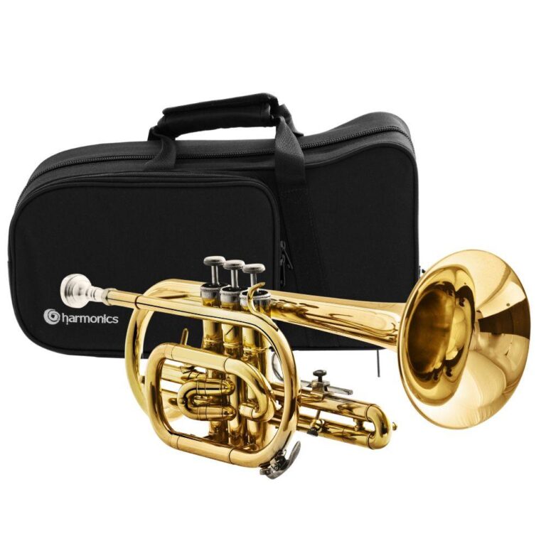 Harmonics HCR-900L Cornet Bb Trumpet for Beginner or Advanced with ...