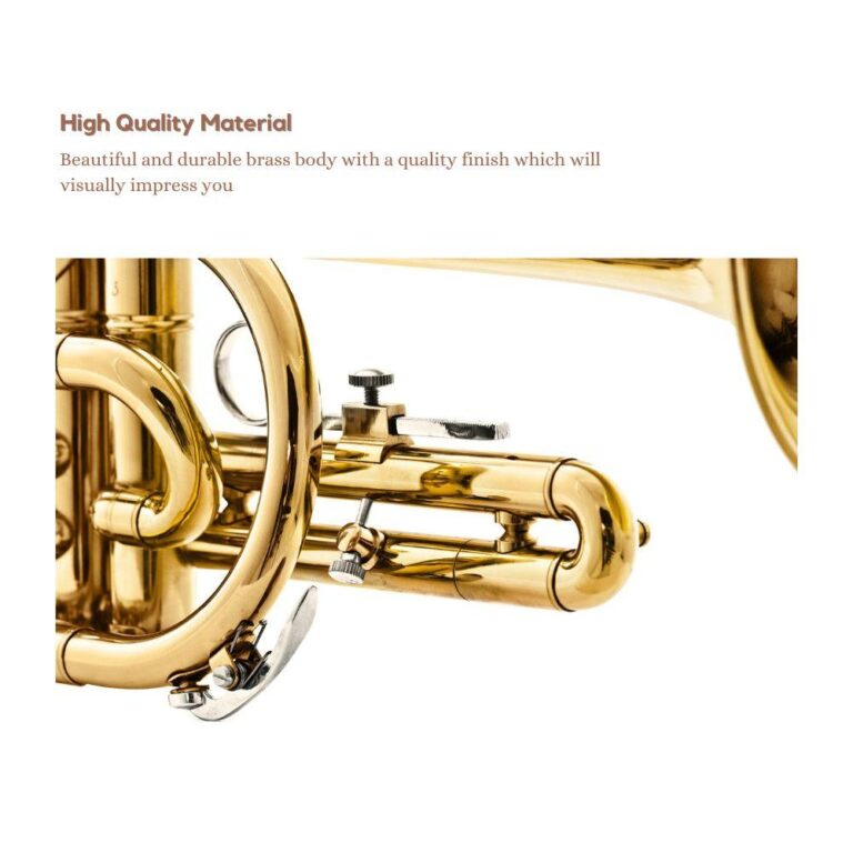 Harmonics HCR-900L Cornet Bb Trumpet for Beginner or Advanced with ...