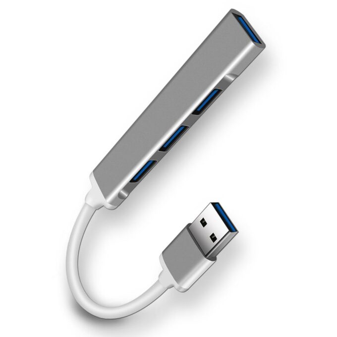 Maro 4-Port USB A 3.0 Hub Adapter Ultra-Slim, High-Speed Data Transfer ...