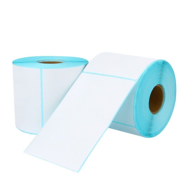 Thermal Shipping Labels Paper Sticker 4x6 / 100x150cm, 500 Sheets/ Roll ...