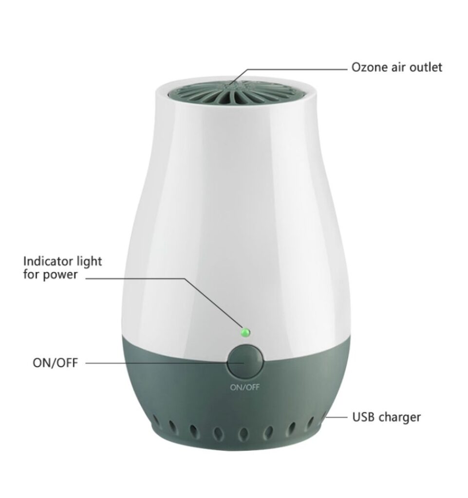 Portable Personal Air Purifier, Ozone Generator, Deodorizer, Air ...