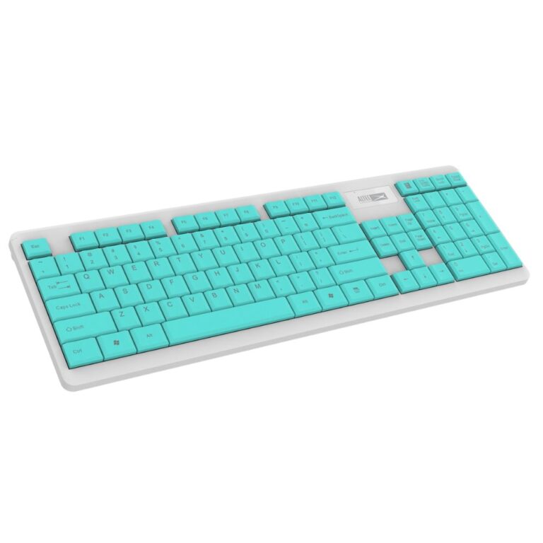 Altec Lansing ALBK6314 Wireless Keyboard Slim Full-Size Quiet Keys ...