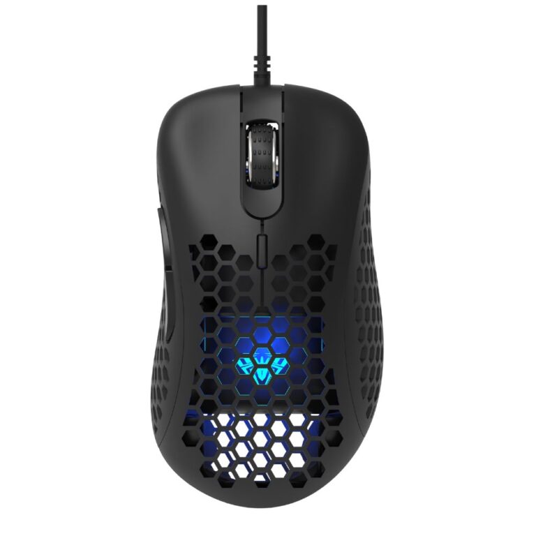 AULA Wind F810 RGB Wired Gaming Mouse, Lightweight Honeycomb Shell, Up ...
