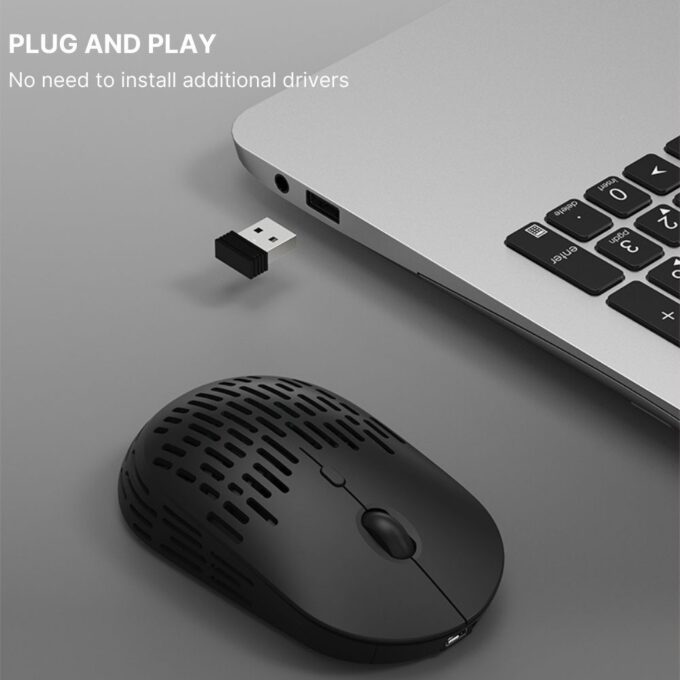 Altec Lansing ALBM7422 Wireless Mouse, Rechargeable, Ergonomic, Optical ...